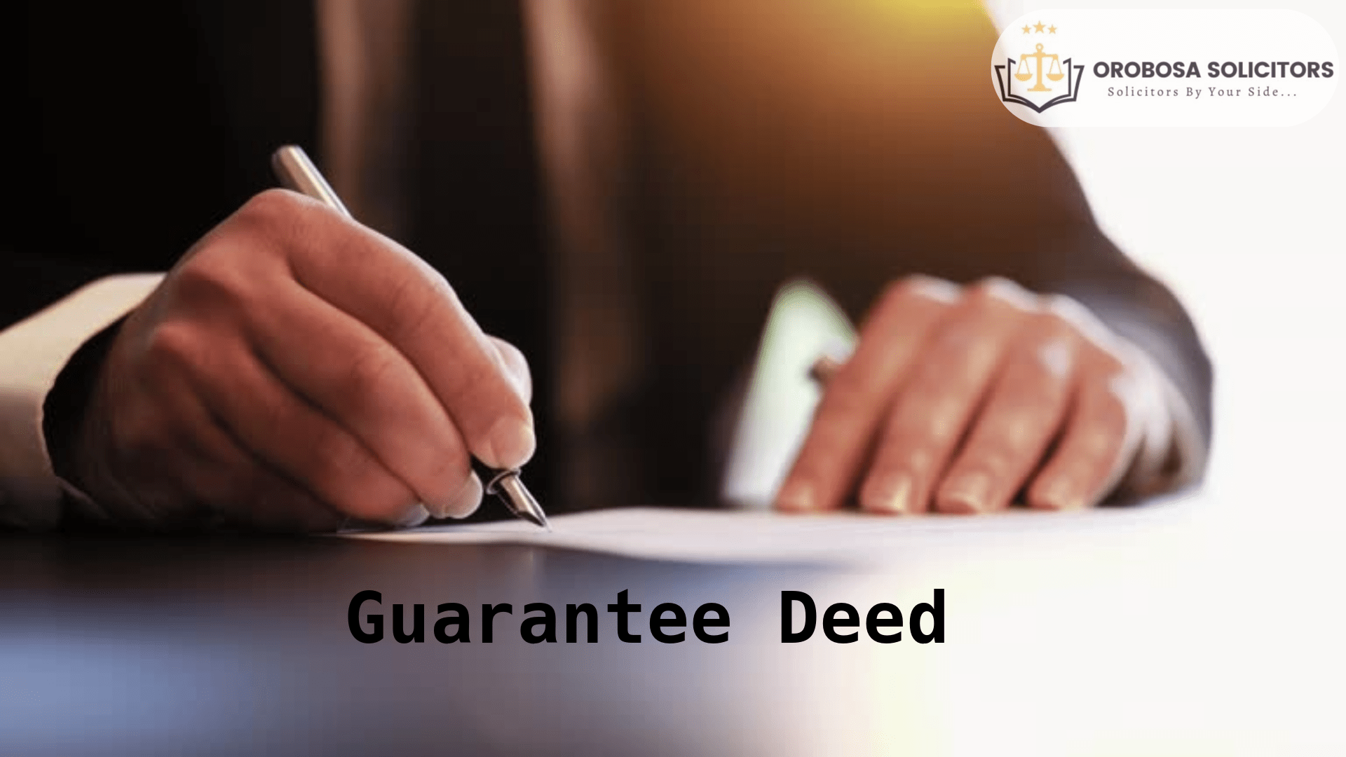 Personal Guarantee Risks and Benefits for Directors - Orobosa Solicitors